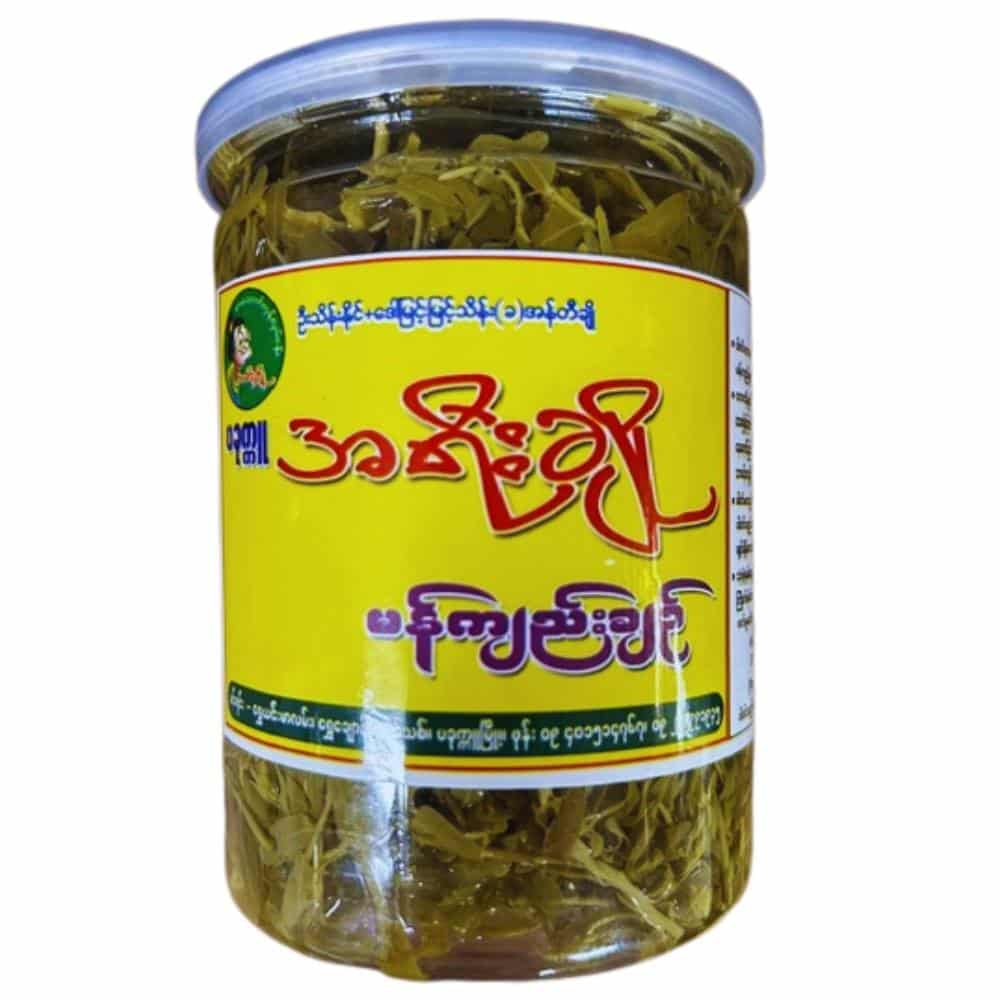 Ah Yee Cho Pickled Young Tamarind Leaves အရီးချို မန်ကျည်းချဉ် - Golden ...